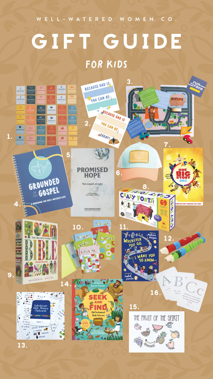 Gift Guide: For Kids, Tweens, and Teens – Well-Watered Women