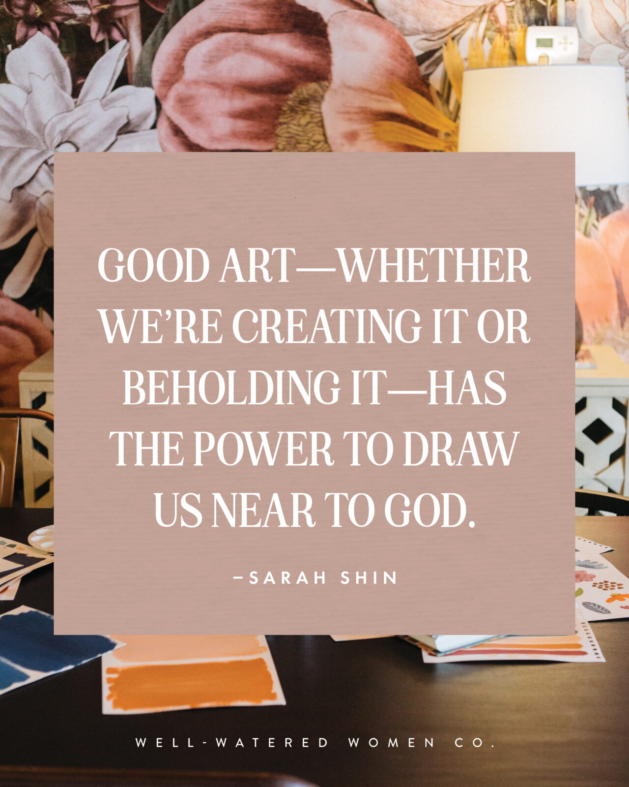 Opening Our Eyes to Art – Well-Watered Women