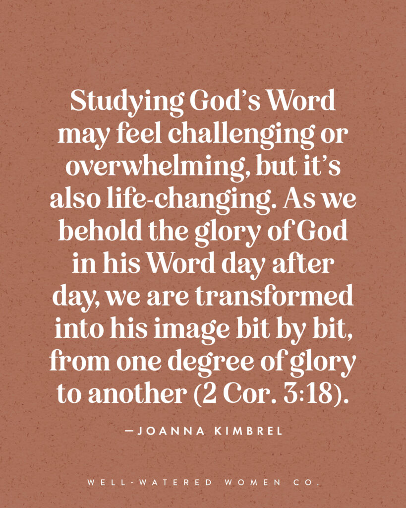 5 Bible Study Tips for Beginners – Well-Watered Women